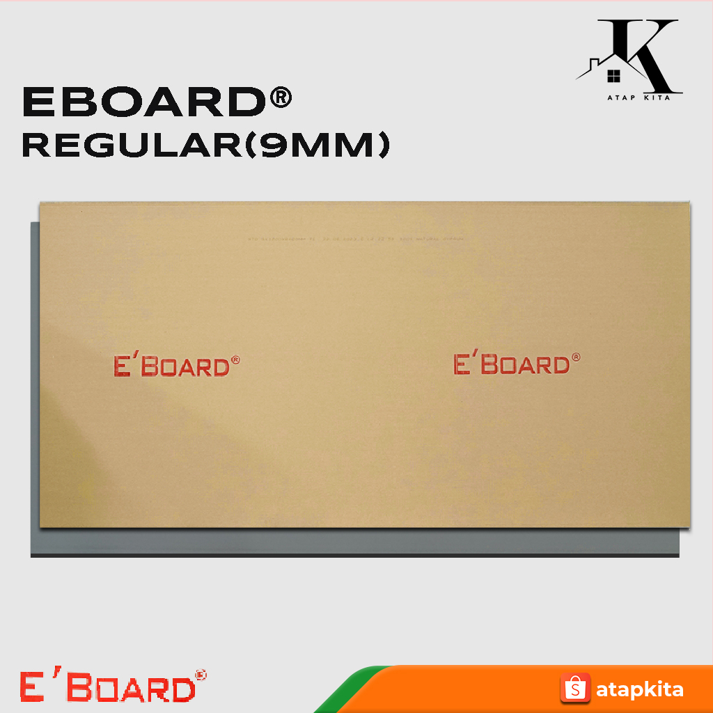 Jual Papan Gypsum - Gypsum Eboard 9mm - Elephant Board - Papan Gipsum - Gypsum Board - E board ...