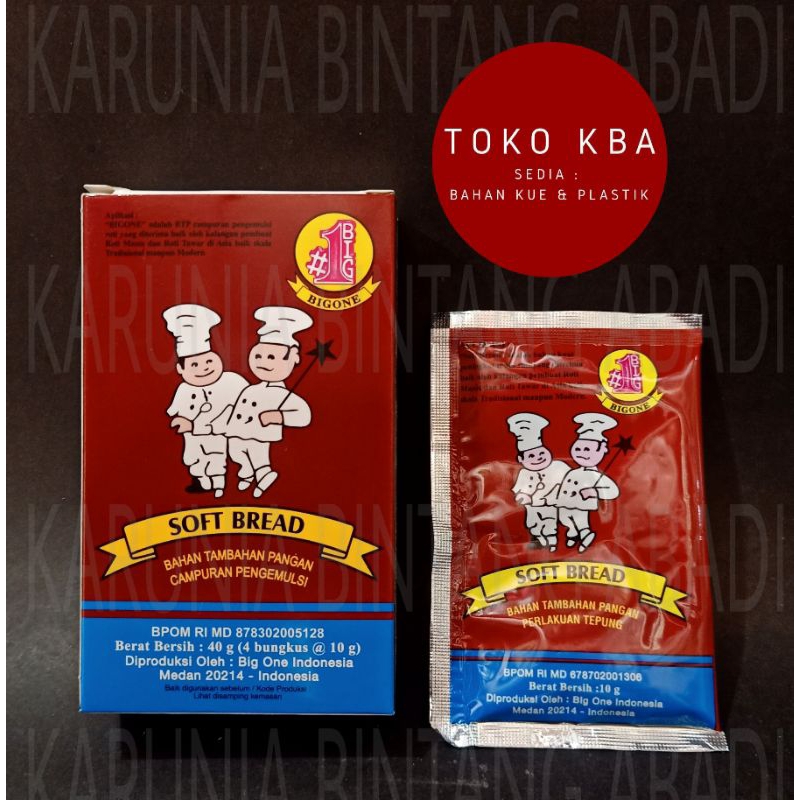 Jual Ragi Pengembang Adonan Roti Soft Bread Bigone ( 1 bungkus | 1 ...