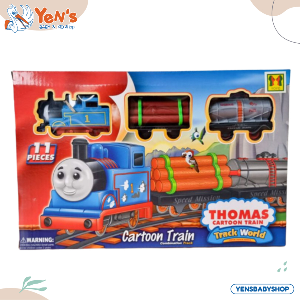 Jual THOMAS TRAIN - Mainan Kereta Api /Train Track Set Cartoon | Shopee Indonesia