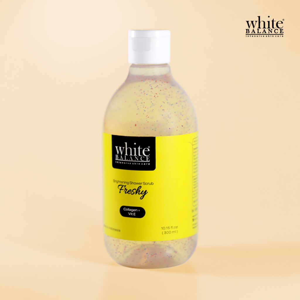Jual White Balance Shower Scrubs - Freshy - Botol 300ml | Shopee Indonesia