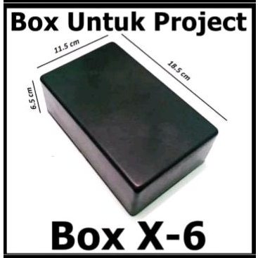 Jual Box Kotak X6 || BOX PROJEK | Shopee Indonesia