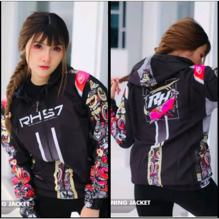 Jual Jaket Hoodie Racing Animasi Full Hand RH57 Fullprint Sublime ...