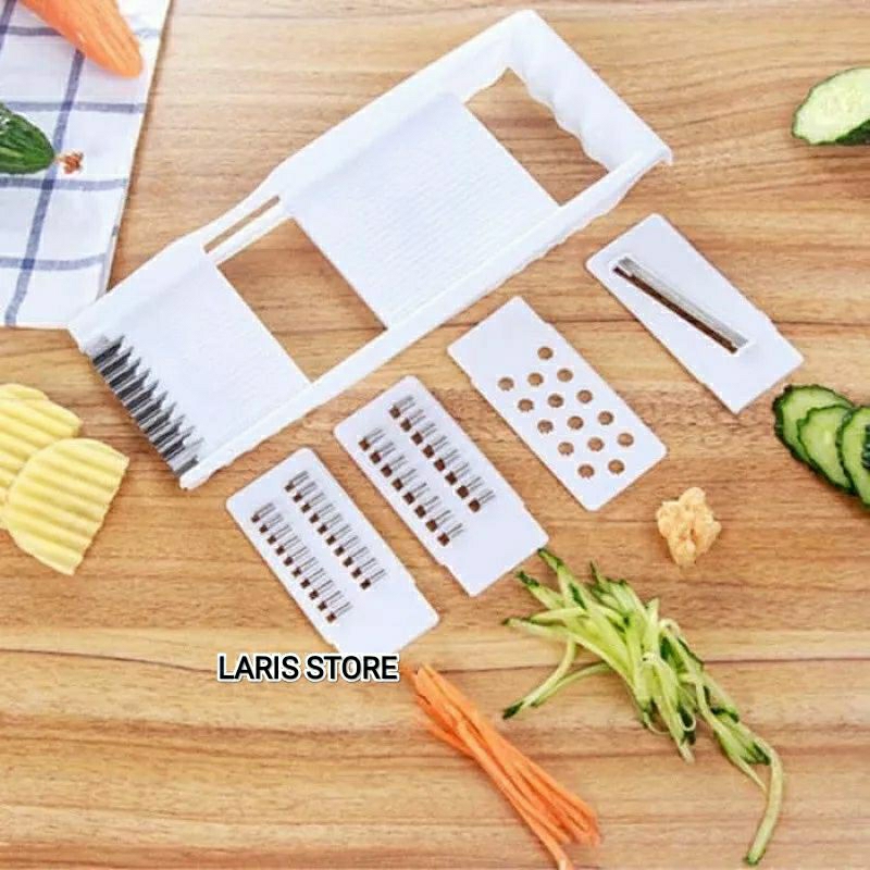 Jual ALAT PARUTAN PENGIRIS SAYUR BUAH 4 IN 1 MULTI FUNGSI / ALAT PARUT ...