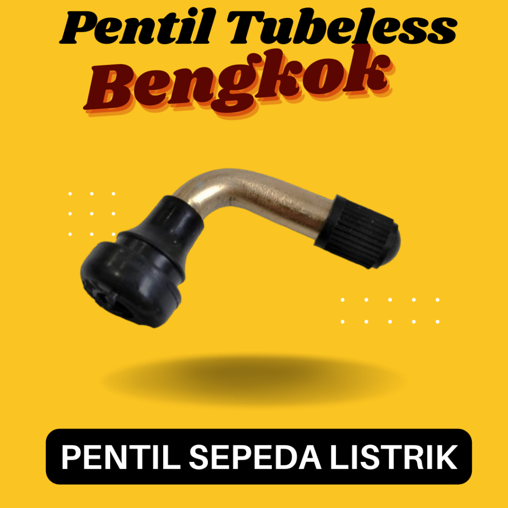 Jual Pentil Ban Tubeless Sepeda listrik Motor Listrik | Shopee Indonesia