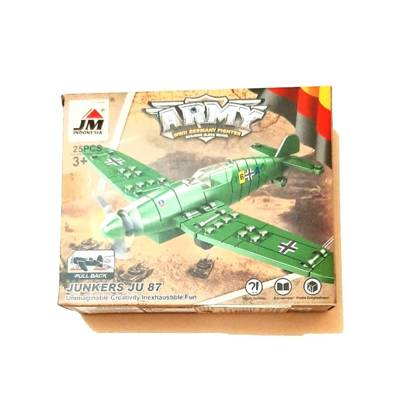 Jual Brick Pesawat Army 123-32 | Shopee Indonesia