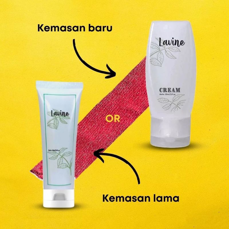 Jual kemasan baru Lavine scar remover cream/krim penghilang bekas luka ...