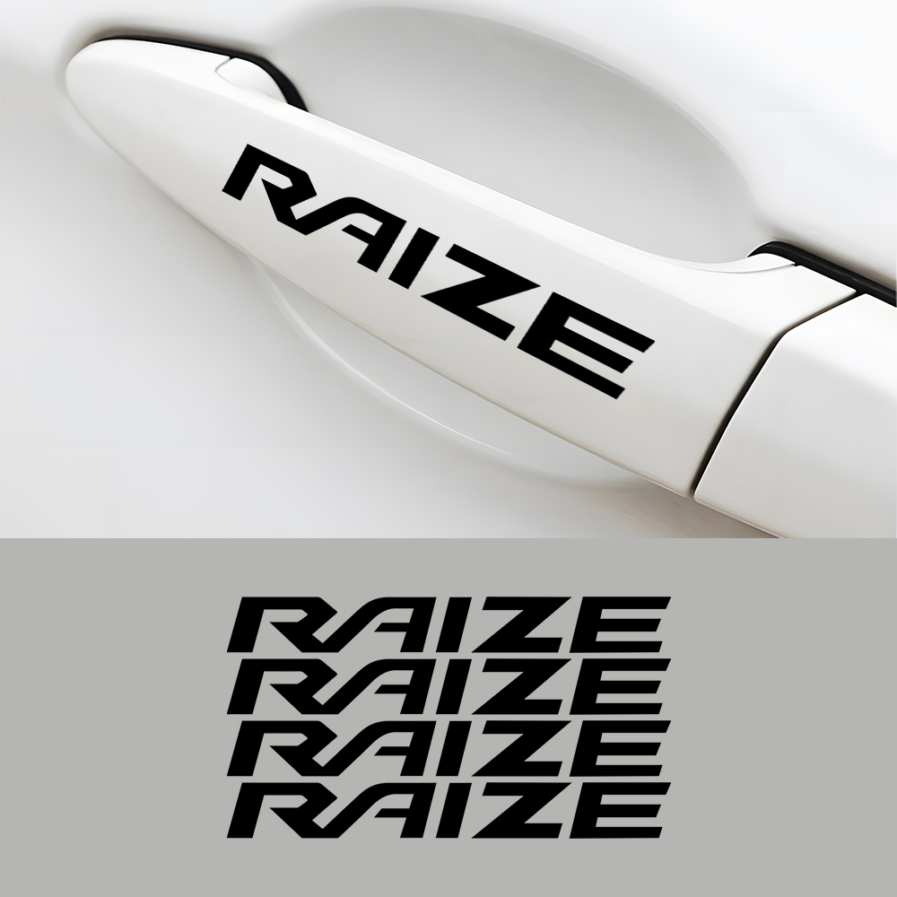 Jual Stiker Handle Pintu Mobil Toyota Raize - Car Decal Sticker ...