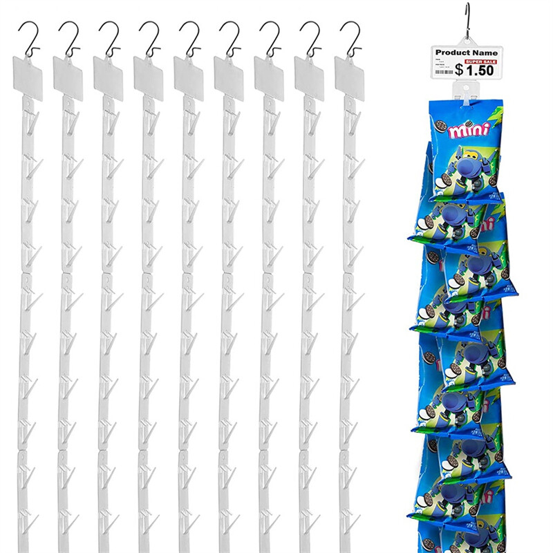 Jual No. 2 10Pcs Clip Strip Display Makanan / Klip Display Snack ...