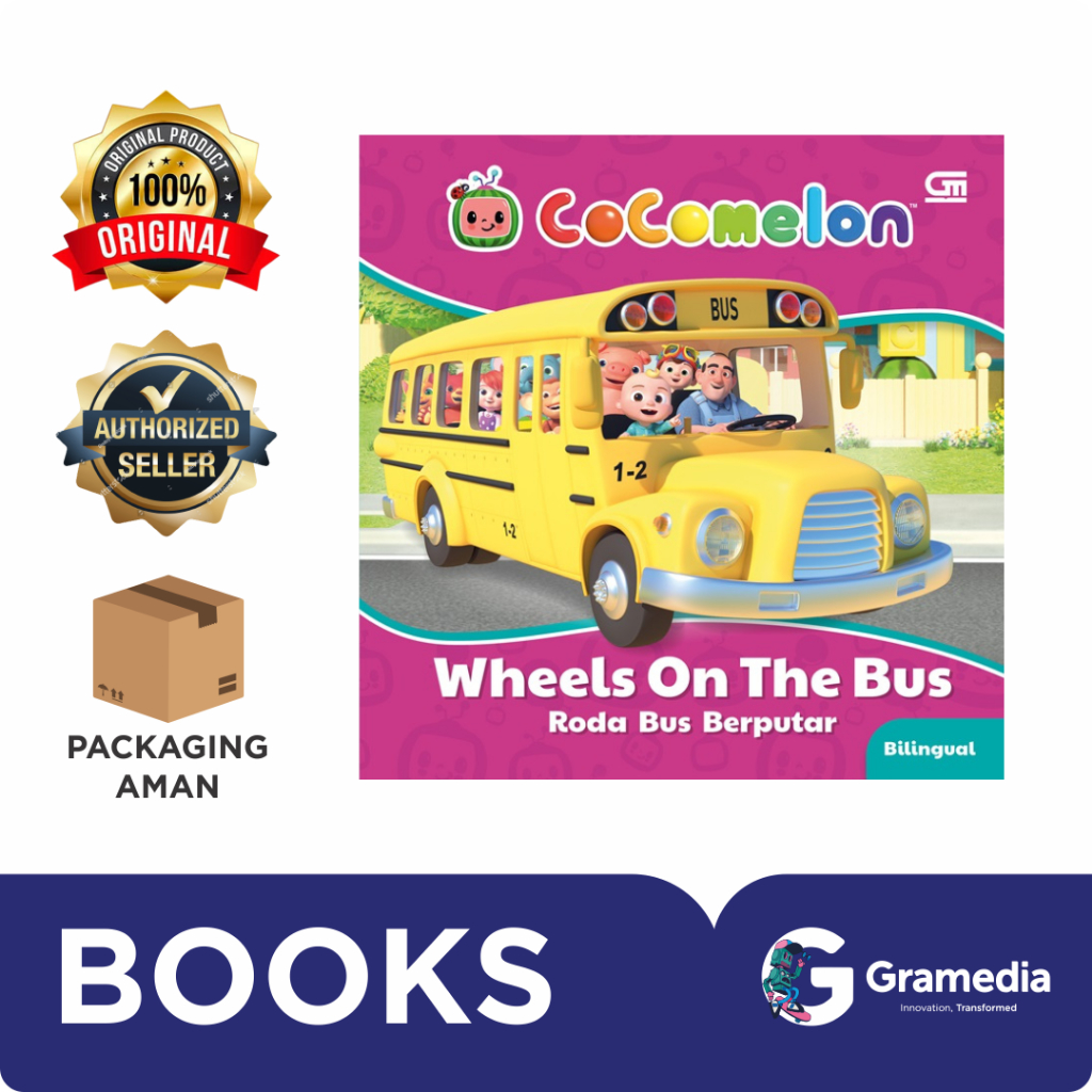 Jual Gramedia Bandung - CoComelon: Wheels on the Bus: Roda Bus Berputar ...