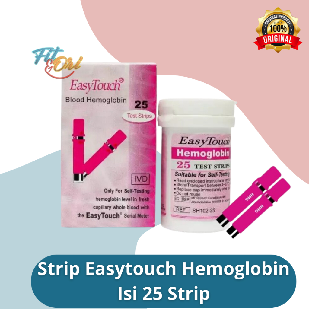 Jual Easy Touch Hemoglobin / Easytouch HB Hemoglobin | Shopee Indonesia