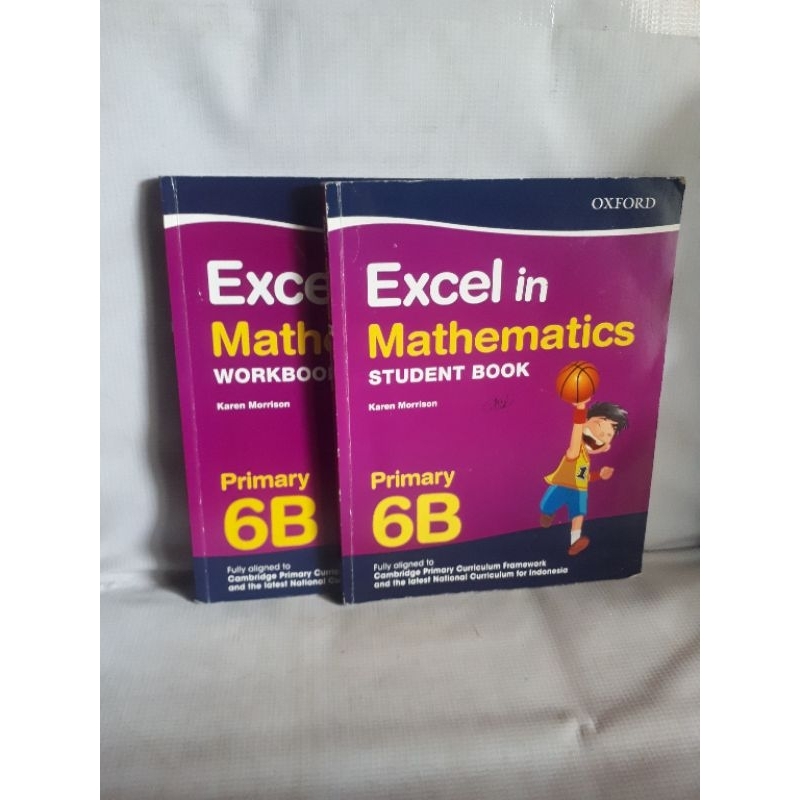 Jual Excel in Mathematics STUDENT BOOK & WORKBOOK Primary 6B | Shopee Indonesia