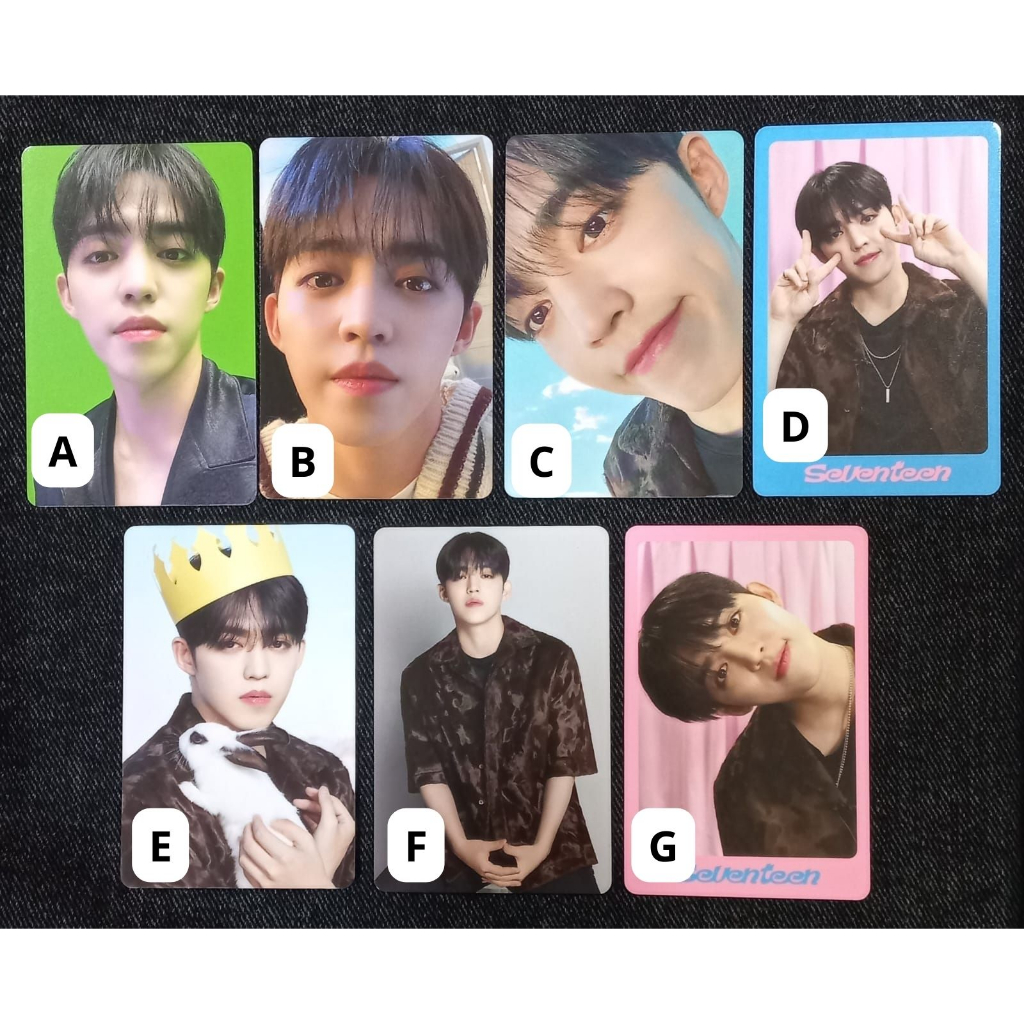 Jual PHOTOCARD SEVENTEEN OFFICIAL DICON 102 DFESTA SCOUPS JEONGHAN JOSHUA JUN HOSHI WONWOO WOOZI ...