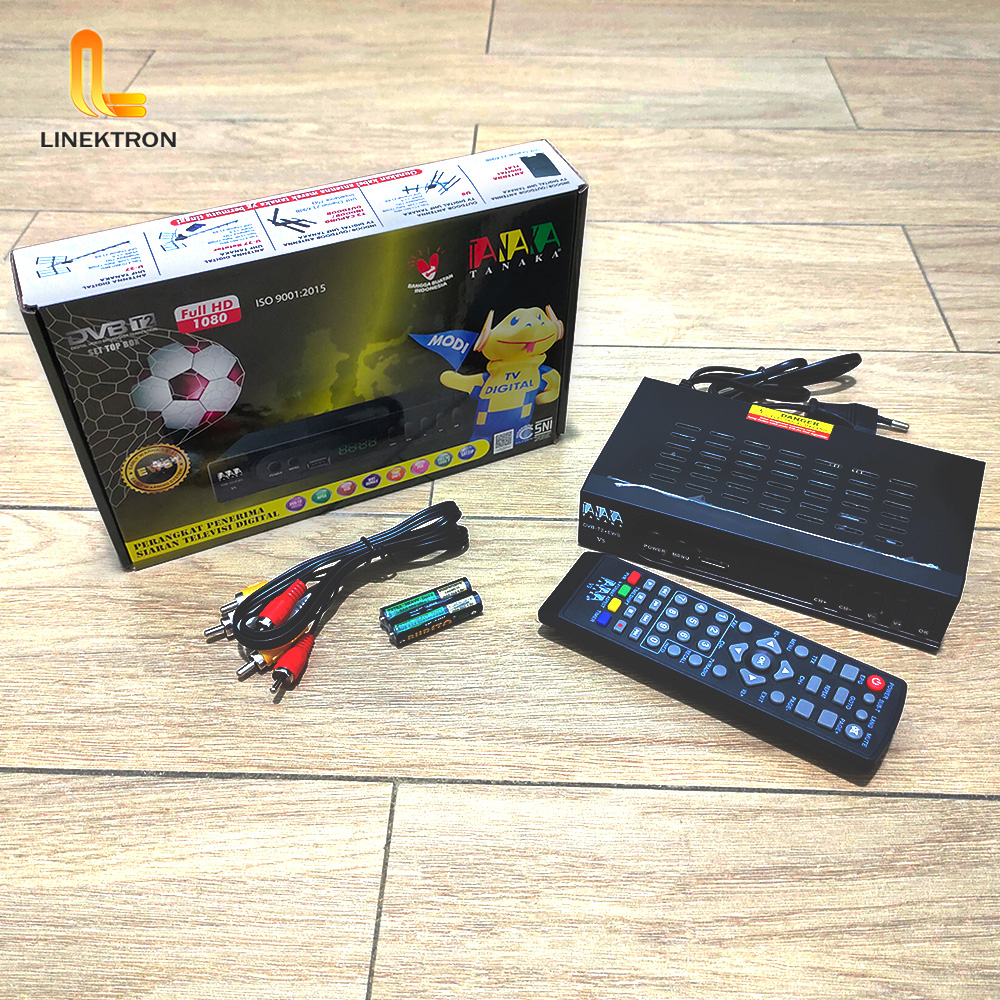 Jual SET TOP BOX TV DIGITAL STB TANAKA RECEIVER TV DIGITAL PENERIMA ...