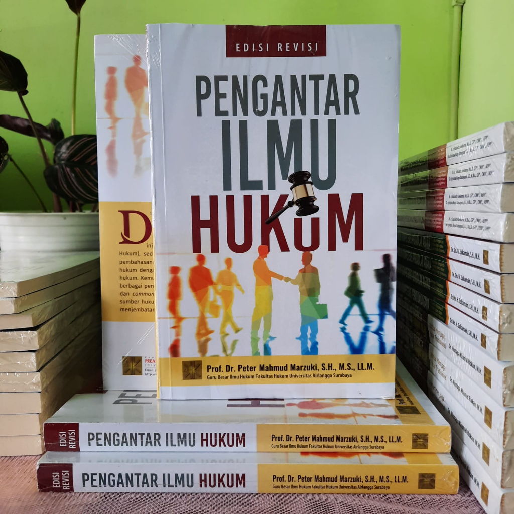 Jual PENGANTAR ILMU HUKUM Edisi Revisi // Buku Ori // Peter Mahmud | Shopee Indonesia