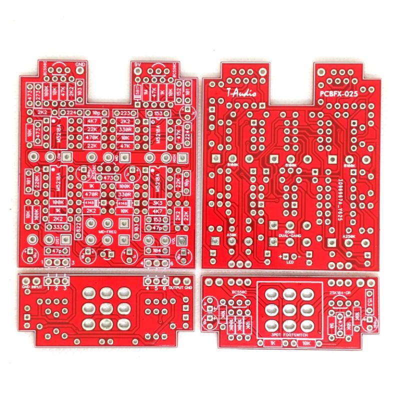 Jual T-Audio PCBFX-025 Based on Boss MT2 Metalzone 1590B True Bypass ...