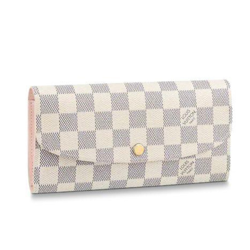 Jual [VIP] LV Sarah Wallet Damier Azur | Shopee Indonesia