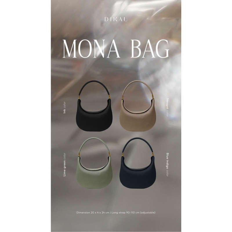 Jual DIKAU - MONA BAG - TAS SELEMPANG WANITA | Shopee Indonesia