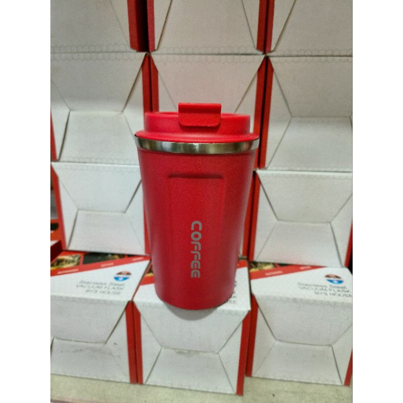 Jual Termos/Botol Minum stainless steel/ termos tahan panas & dingin /termos kopi 380ml | Shopee ...