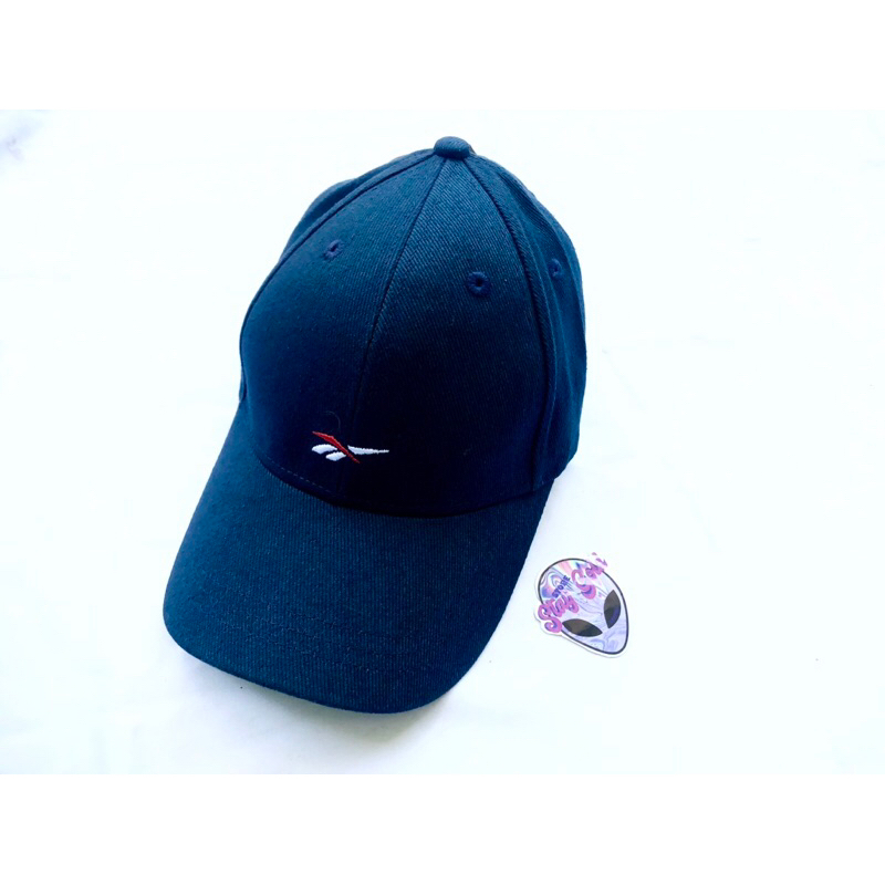 Jual Reebok Unisex Vector Cap - Navy Topi ORIGINAL | Shopee Indonesia