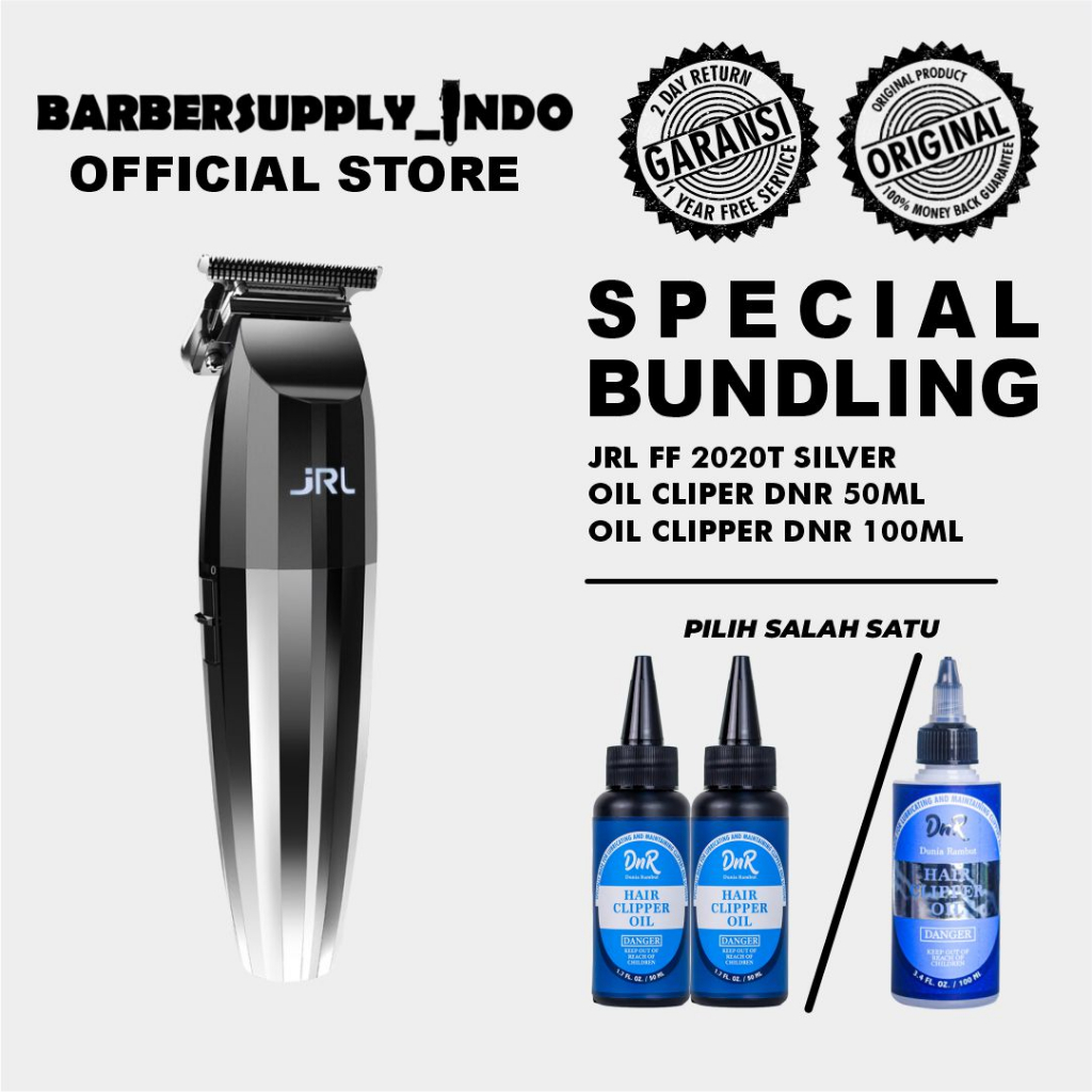 Jual JRL TRIMMER FF 2020T SILVER MESIN ALAT CUKUR RAMBUT ORIGINAL ...