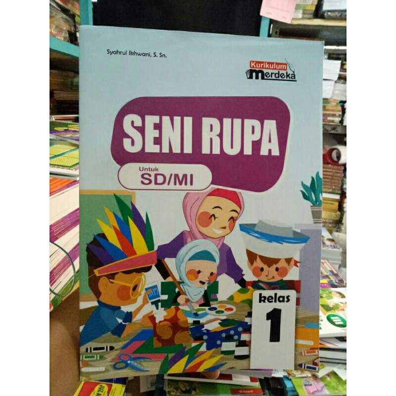 Jual Buku Seni Rupa SD / MI Kelas 1 Kurikulum Merdeka Wahana Karya Jaya | Shopee Indonesia