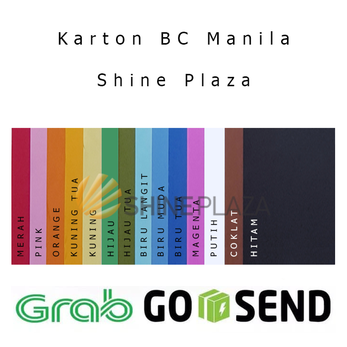 Jual Karton Manila Warna Warni Lembaran Besar - Kertas Manila BC Brief ...