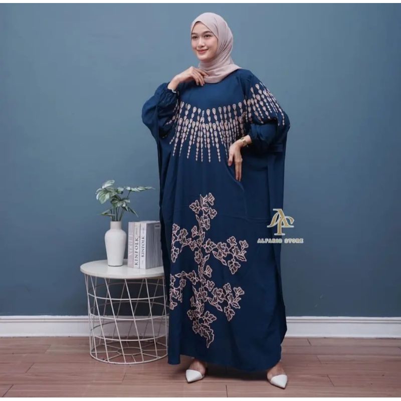 Jual Daster Kaftan Jumbo Terbaru 2024 Premium Daster Kaftan Kekinian ...