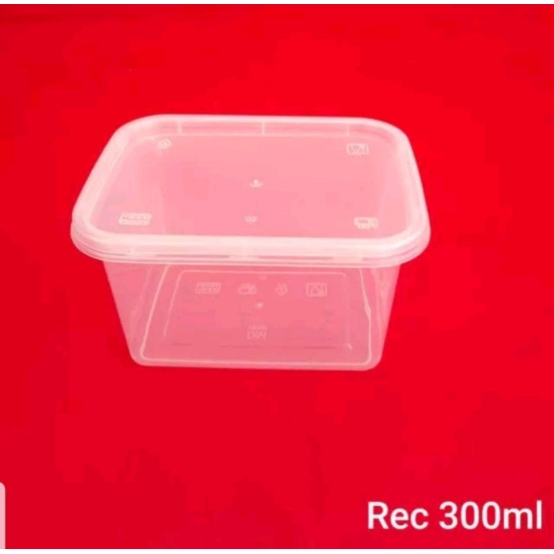 Jual DAPURMAMI 10 biji ThinWall 200 ml 250 ml 300 ml 500 ml 650 ml 750 ml 1000 ml Thinwall Sq ...