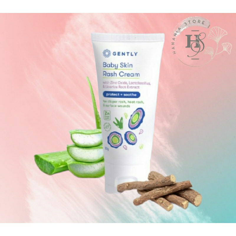 Jual Gently Baby Skin Rash Cream untuk Ruam Popok Pada Bayi | Shopee ...