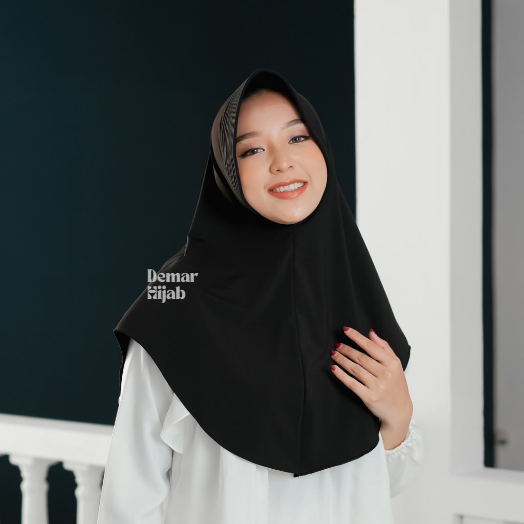 Jual Demar Hijab - Almas (Hijab Pet Instan Jersey Super Premium) | Shopee Indonesia