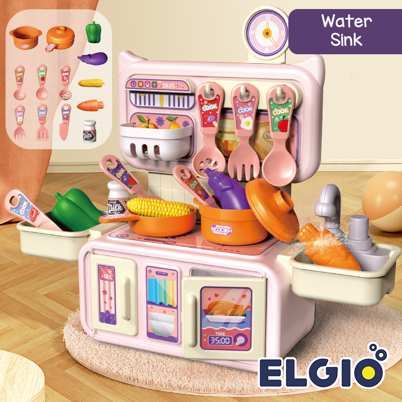 Jual Mainan Masak masakan Meja Dapur Anak Kitchen Set | Shopee Indonesia