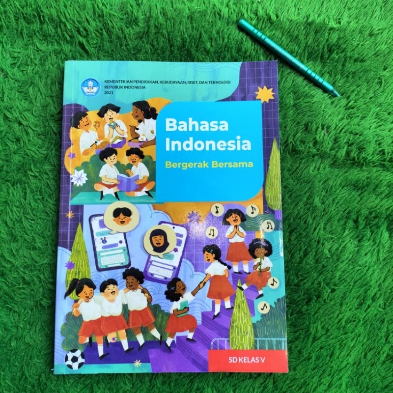 Jual ORIGINAL BUKU BAHASA INDONESIA BERGERAK BERSAMA KELAS 5 SD KURIKULUM MERDEKA | Shopee Indonesia
