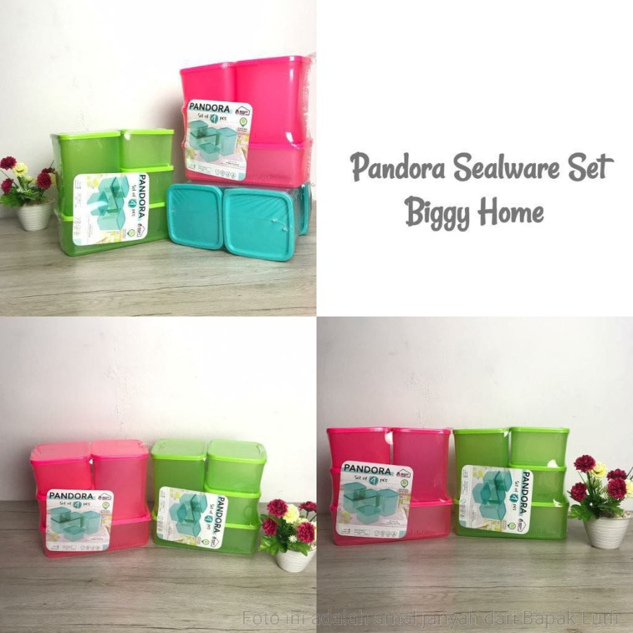 Jual Pandora Sealware Set Biggy Home Toples Set Pandora Set , 1 Set isi ...