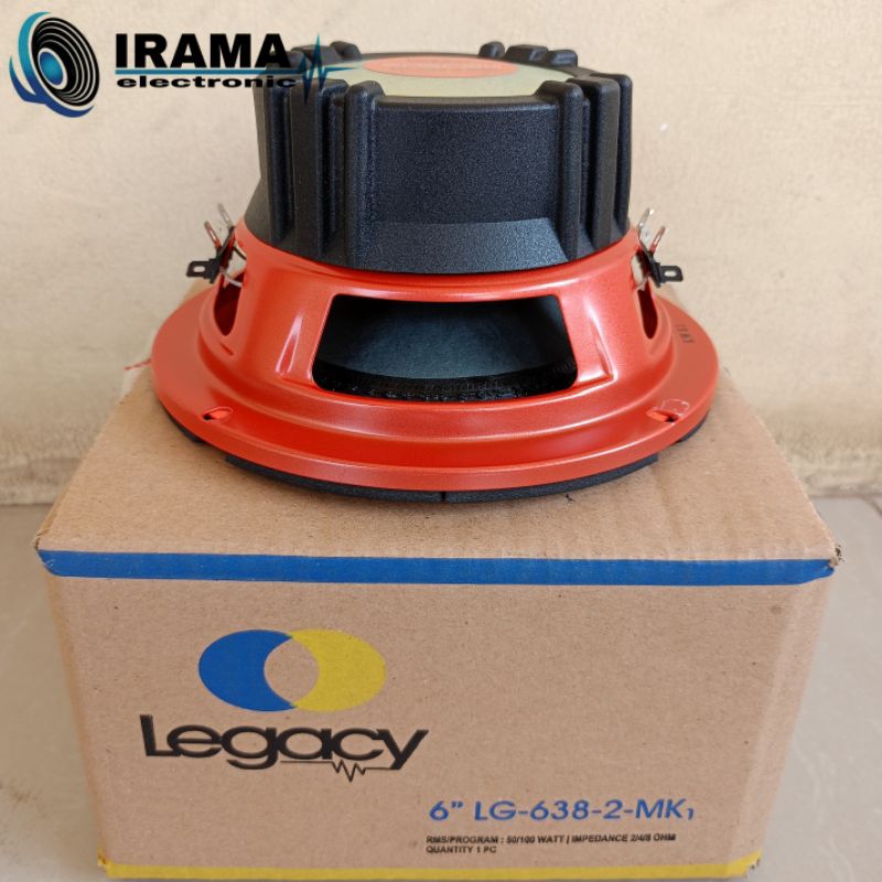 Jual Speaker Subwoofer 6 inch Legacy LG 638-2 MK1 Energy Series ...