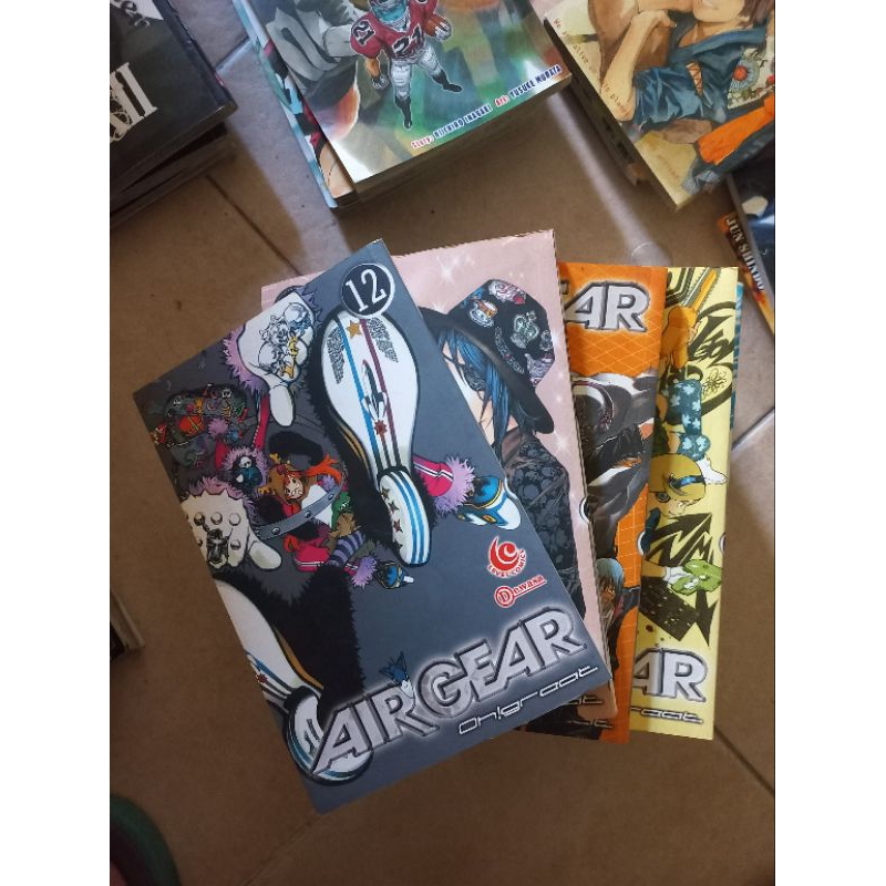 Jual BUKU KOMIK AIR GEAR PRELOVED BEKAS LEVEL COMIC RATING DEWASA ELEX ...