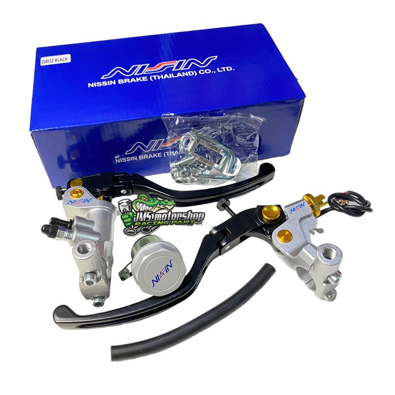 Jual (BISA COD)MASTER REM NISSIN CNC TABUNG OVAL BULAT UNIVERSAL SEMU ...