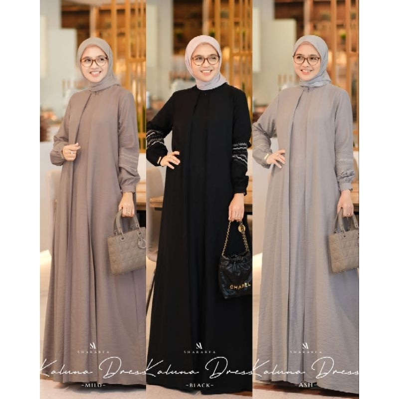 Jual Kaluna Dress (Dres saja) by shararea | Shopee Indonesia