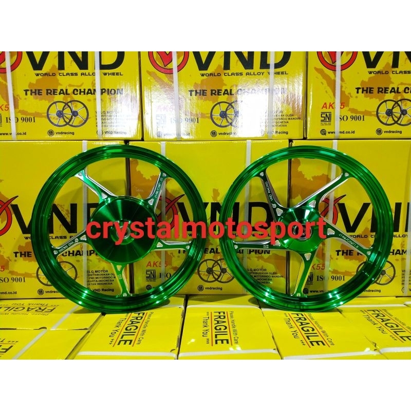 Jual velg racing vnd ak 55 ring 14 mio sporty mio lama mio smile mio m 3 mio j fino soult gt mio ...