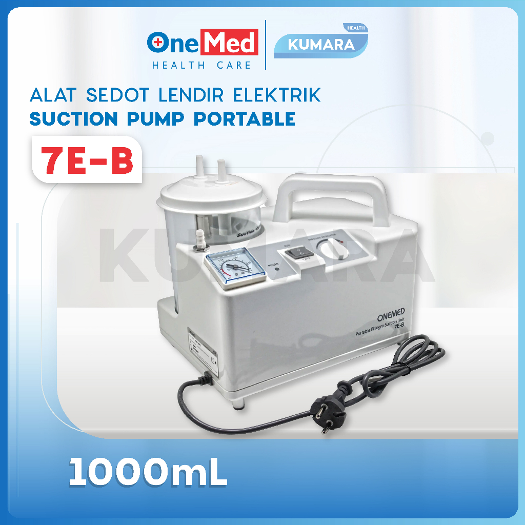 Jual ONEMED - Suction Pump Portable 7E-B / Alat Sedot Dahak Portable ...