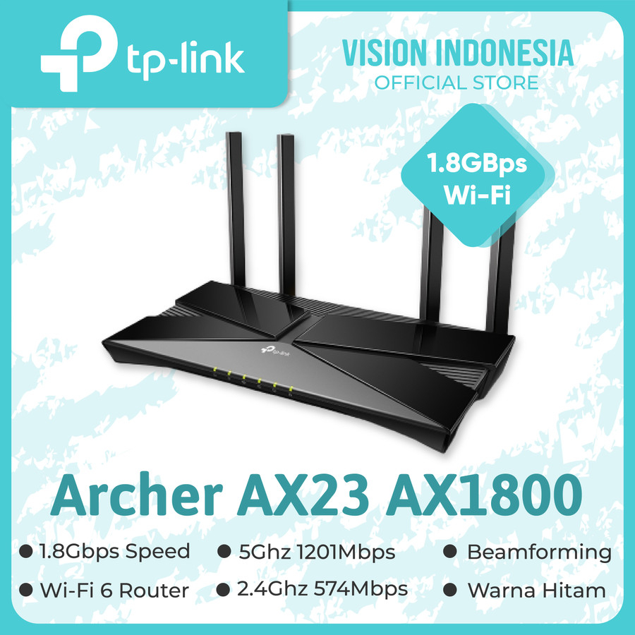 Jual TP-Link Archer AX23 AX1800 Dual-Band Wi-Fi 6 Router | Shopee Indonesia