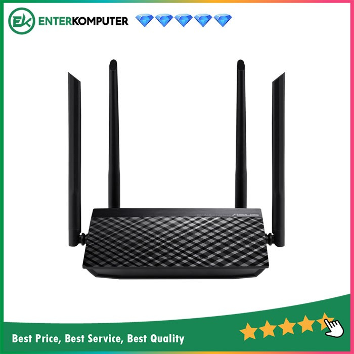 Jual Asus AC750 Dual Band WiFi Router - RT-AC750L | Shopee Indonesia