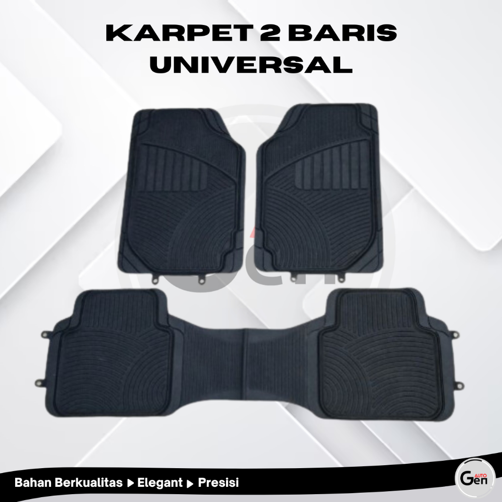 Jual Karpet Mobil Karet Premium 2 Baris Bermotif Elegant Universal [Top ...