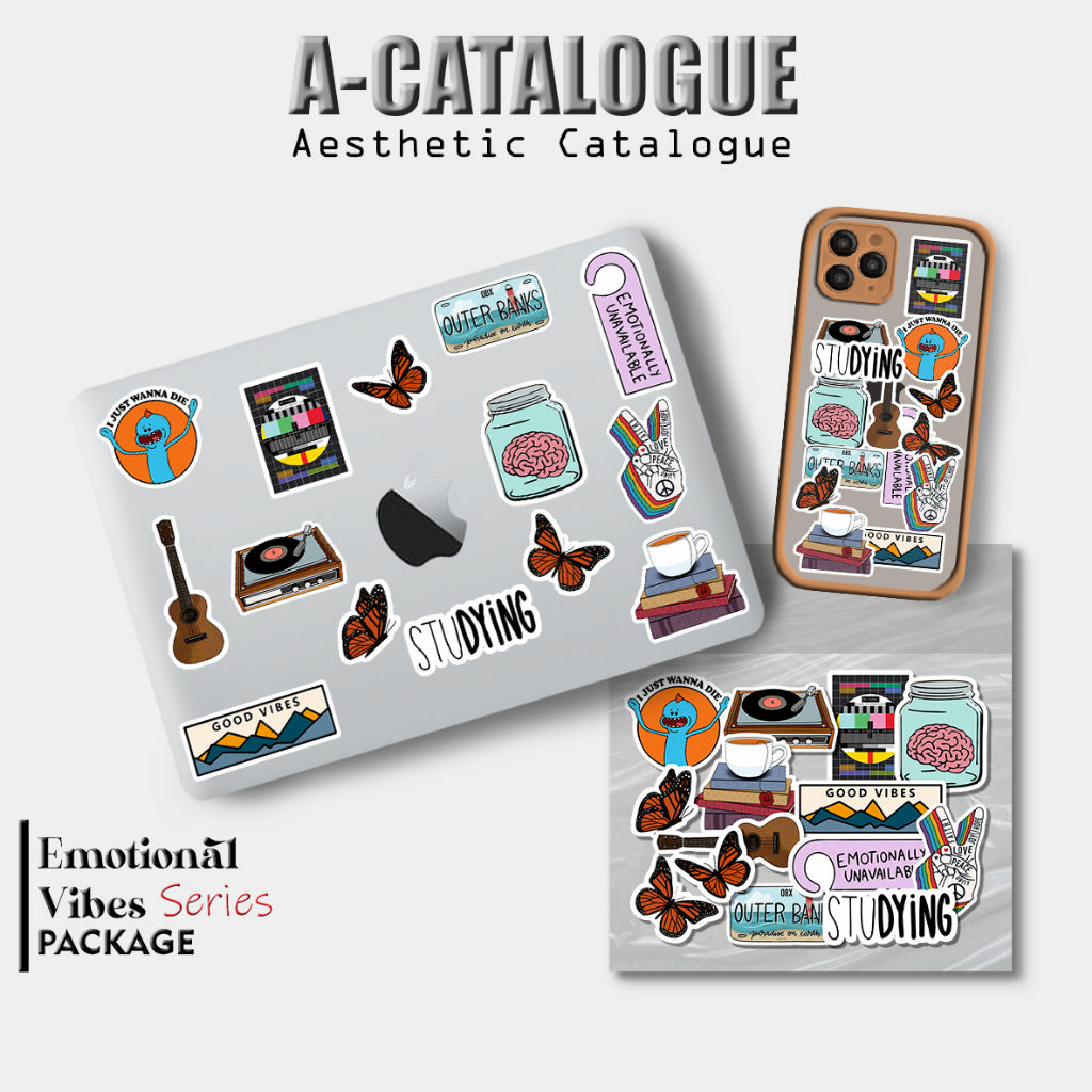 Jual Sticker Aesthetic Skin Laptop Garskin Case Handphone Tumblr Bujo ...