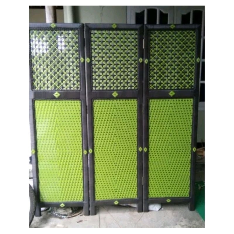 Jual ( Ready Stok)Sketsel Pembatas Ruangan Rotan Minimalis Partisi ...