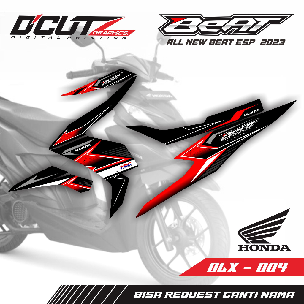 Jual Striping All New Honda Beat 2020 - 2023 ( DLX - 004 ) | Shopee ...
