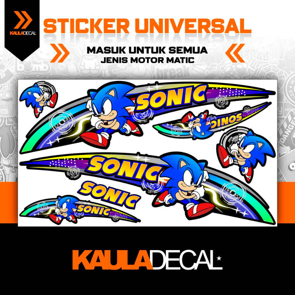 Jual STIKER STRIPING MOTOR ALL MATIC MOTIF 601 / UNIVERSAL MATIC ...