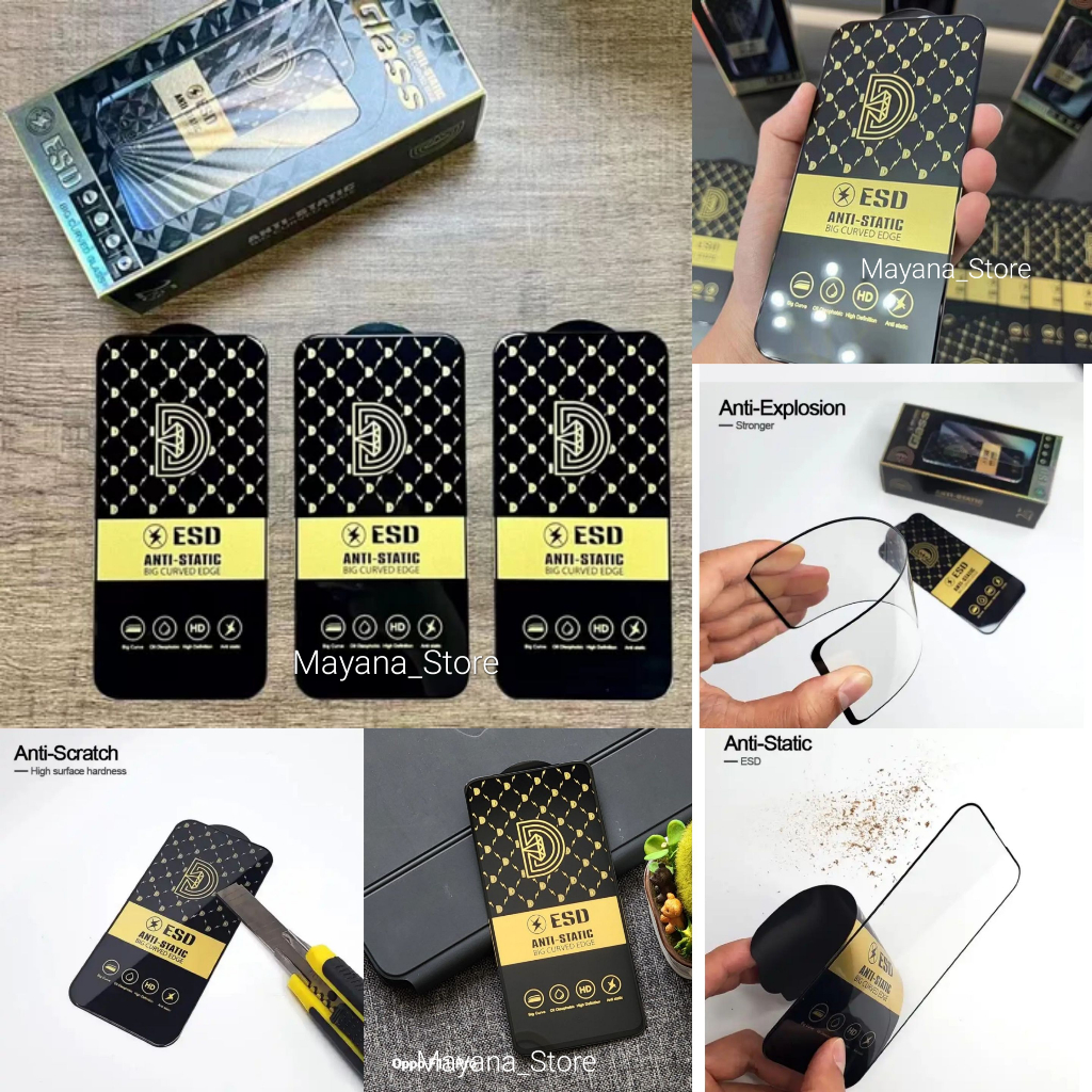 Jual 2024! Tempered Glass Original ESD Anti Static CLEAR SAMSUNG A05 A05s A03 A03s A02 A02s A50 ...