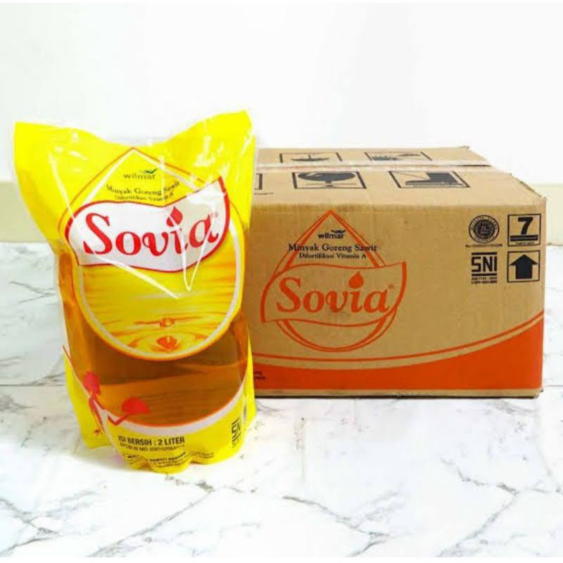 Jual Sovia Minyak Goreng 2L 1 Dus | Shopee Indonesia