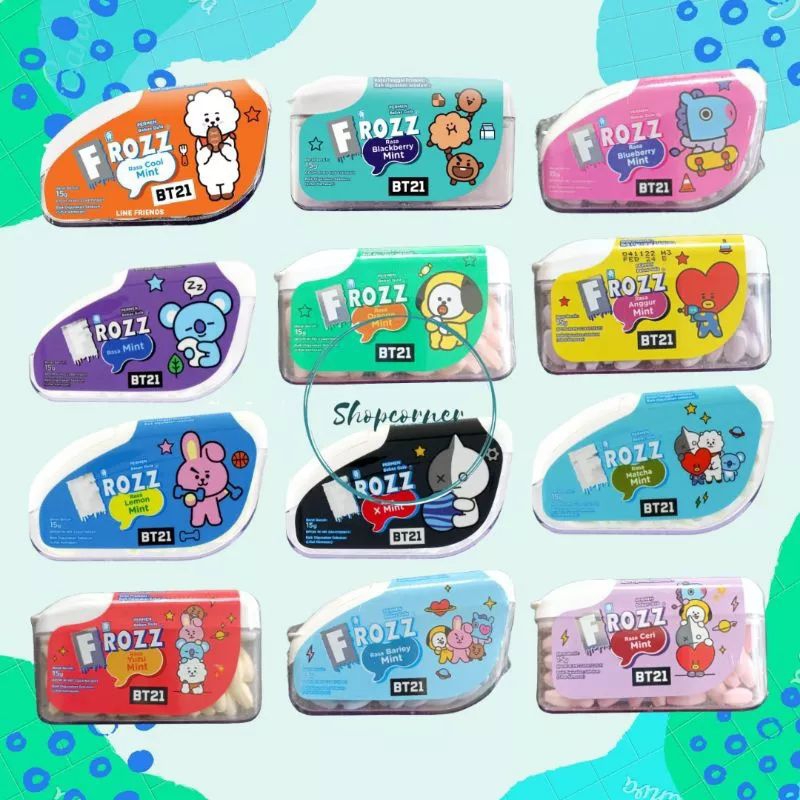 Jual Permen Frozz All Varian/ memberikan sensasi rasa mint yang dingin ...