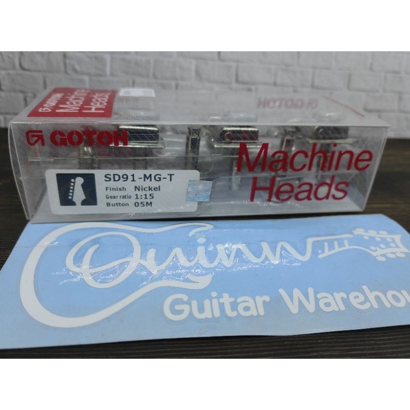Jual Machine head Gotoh SD91-MGT-L6 fender strato tele | Shopee Indonesia